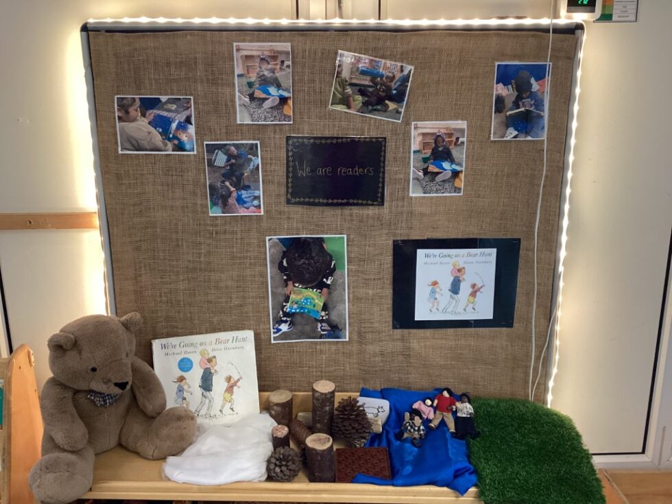 Rosemary Class 1 Explores Bear Hunt and Natural Materials - Central ...
